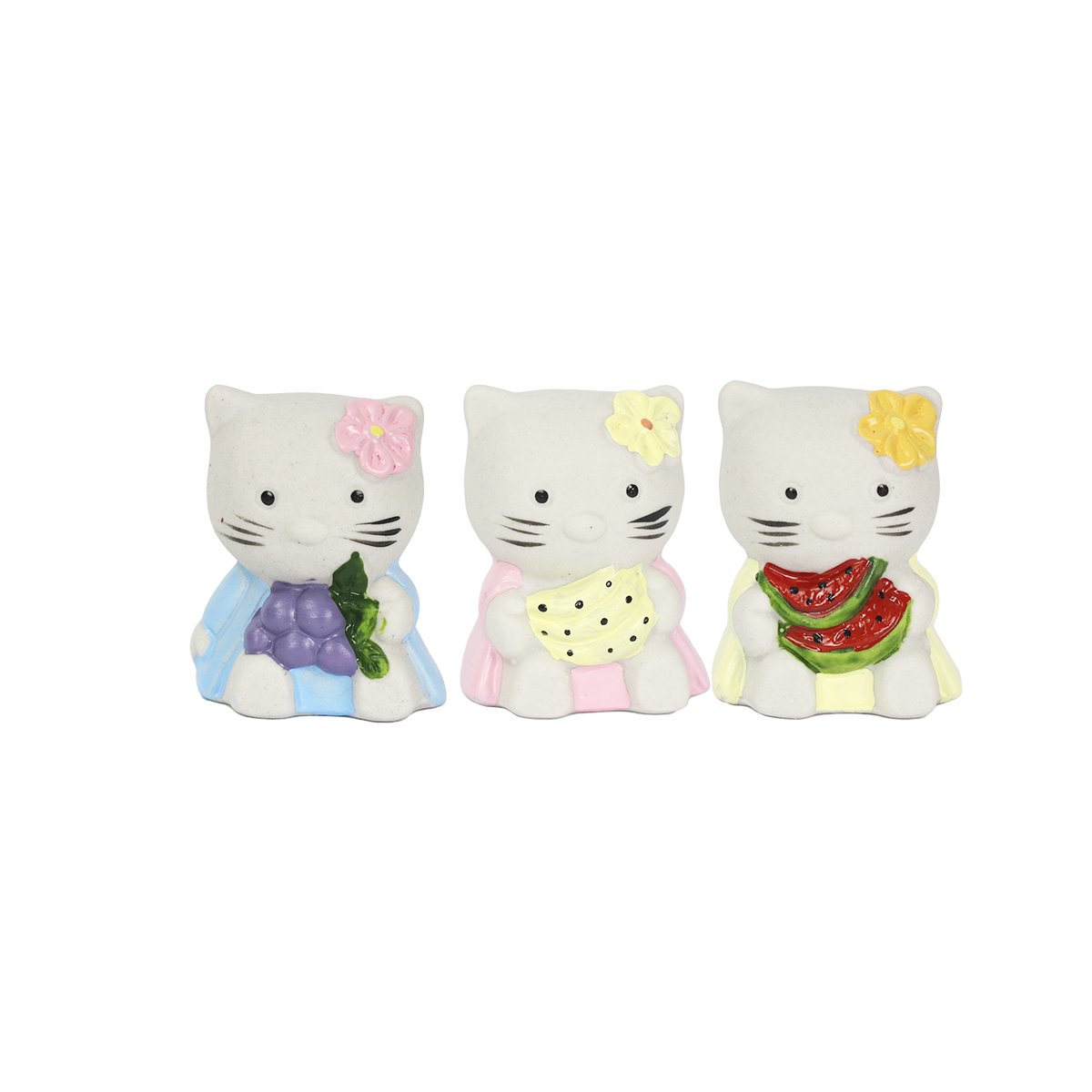 Decoradora Primavera - cod: PR05069 - Terrário Trio Hello Kitty